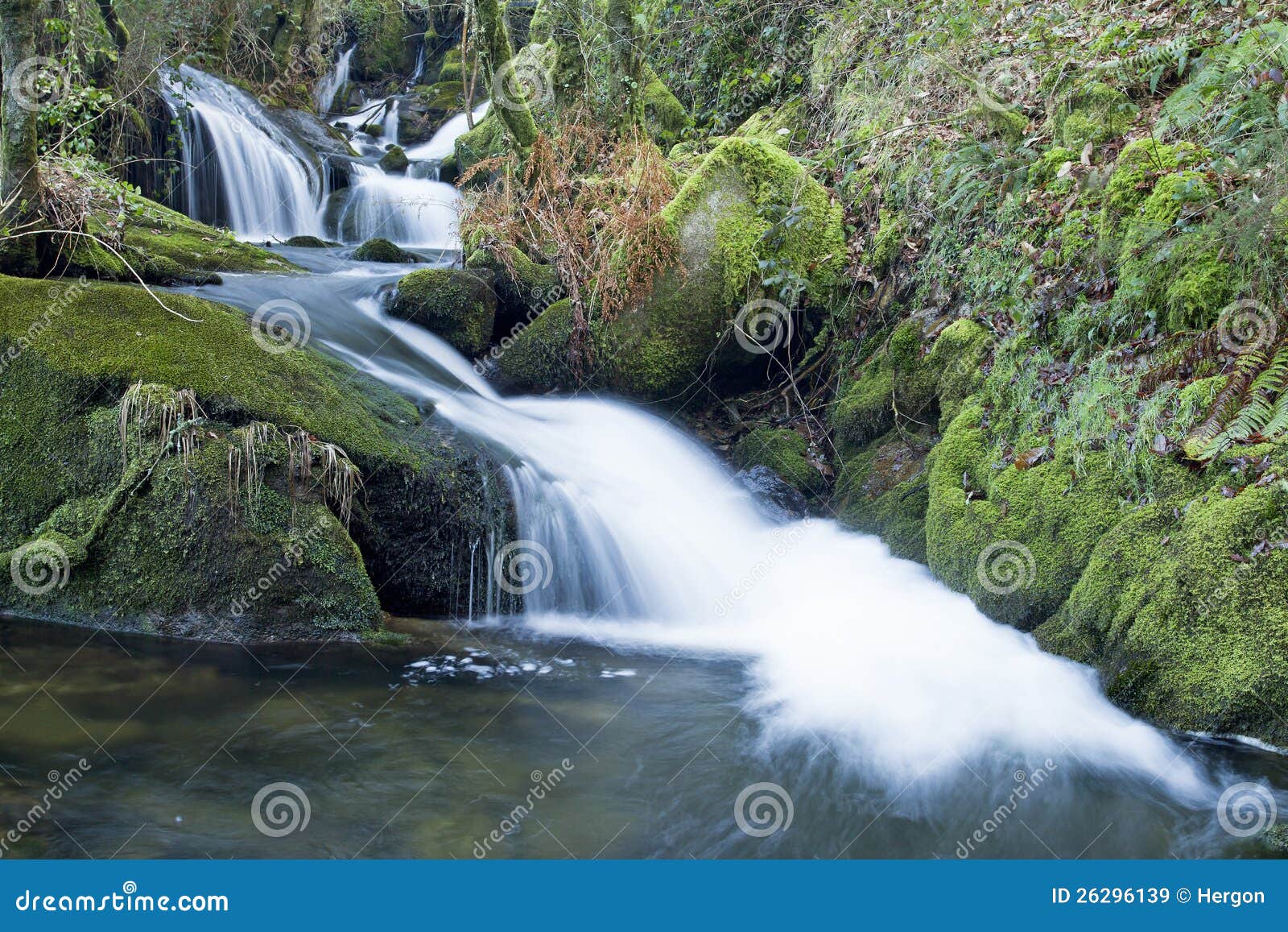 Waterfall stock image. Image of life, purity, rivers - 26296139