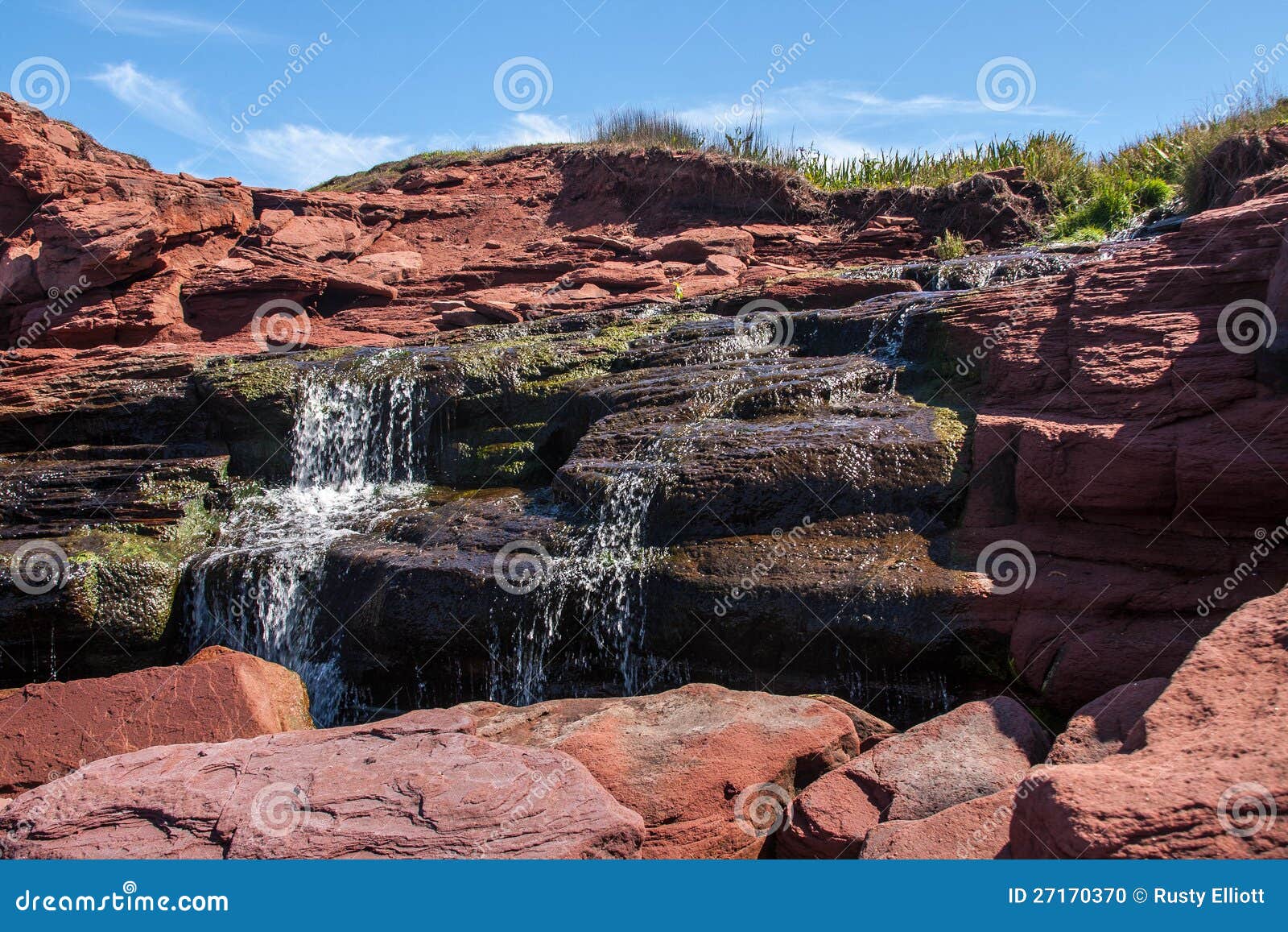 Waterfall stock photo. Image of prince, nature, landscape - 27170370