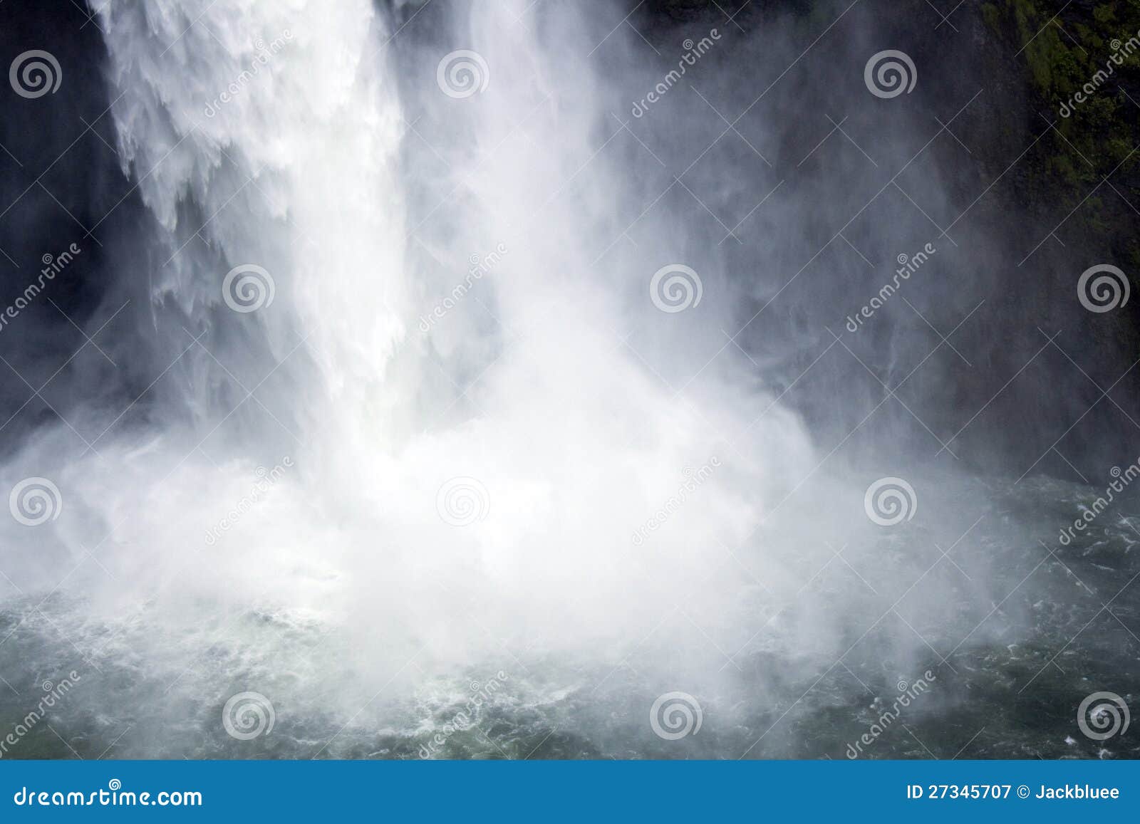 Waterfall stock image. Image of nature, mist, waterfalls - 27345707