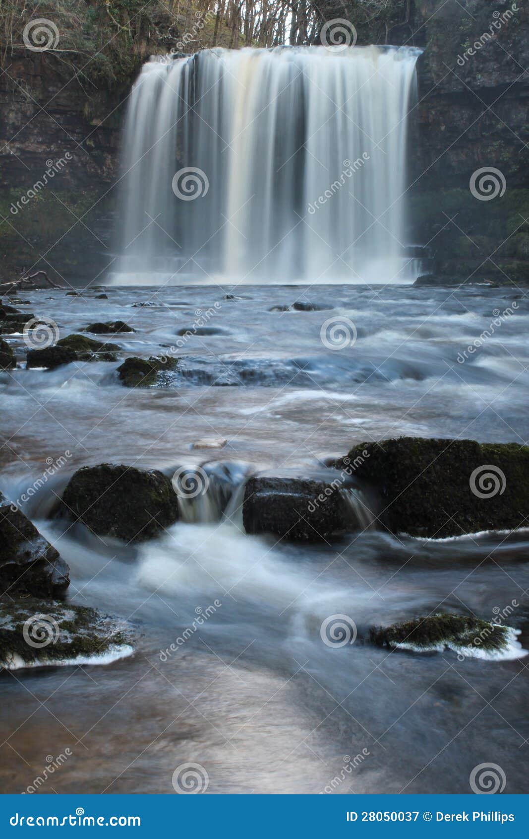 Waterfall stock image. Image of blur, relaxed, pool, stream - 28050037