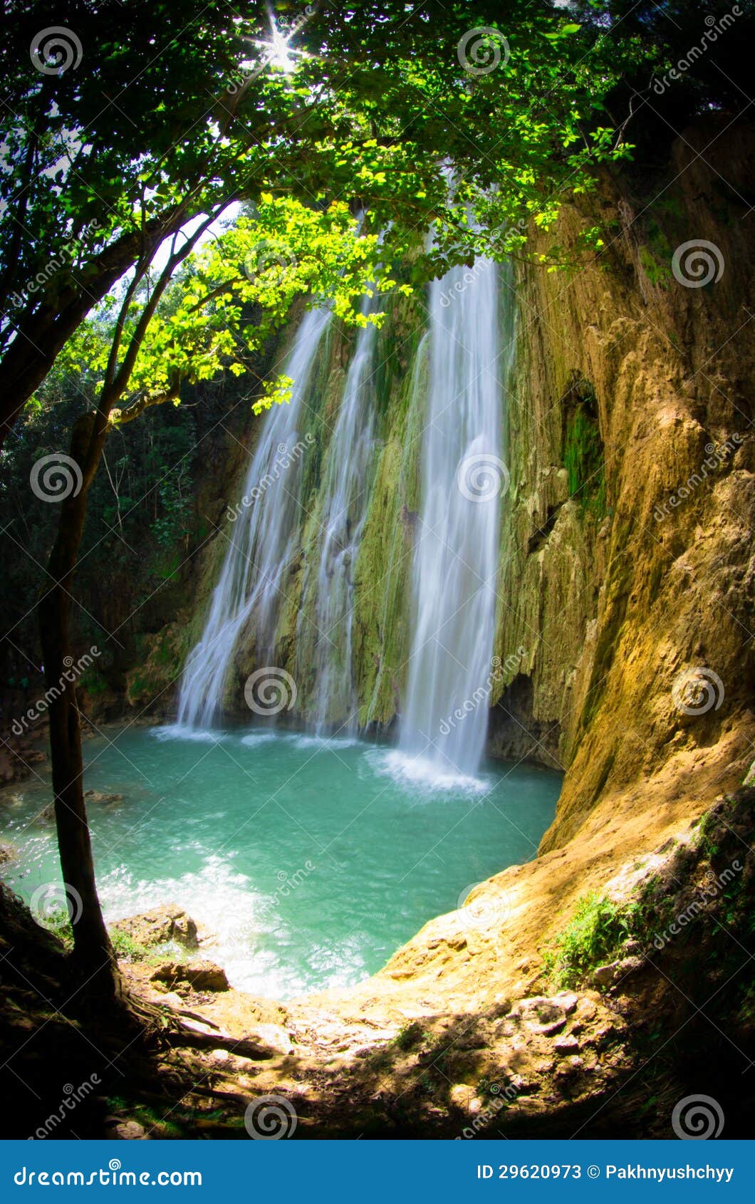 Waterfall stock image. Image of nature, beautiful, exotic - 29620973