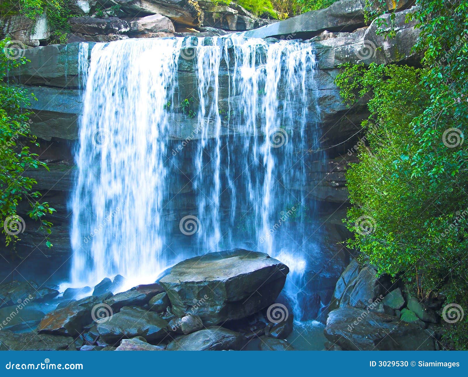 Waterfall stock photo. Image of nationalpark, landmark - 3029530