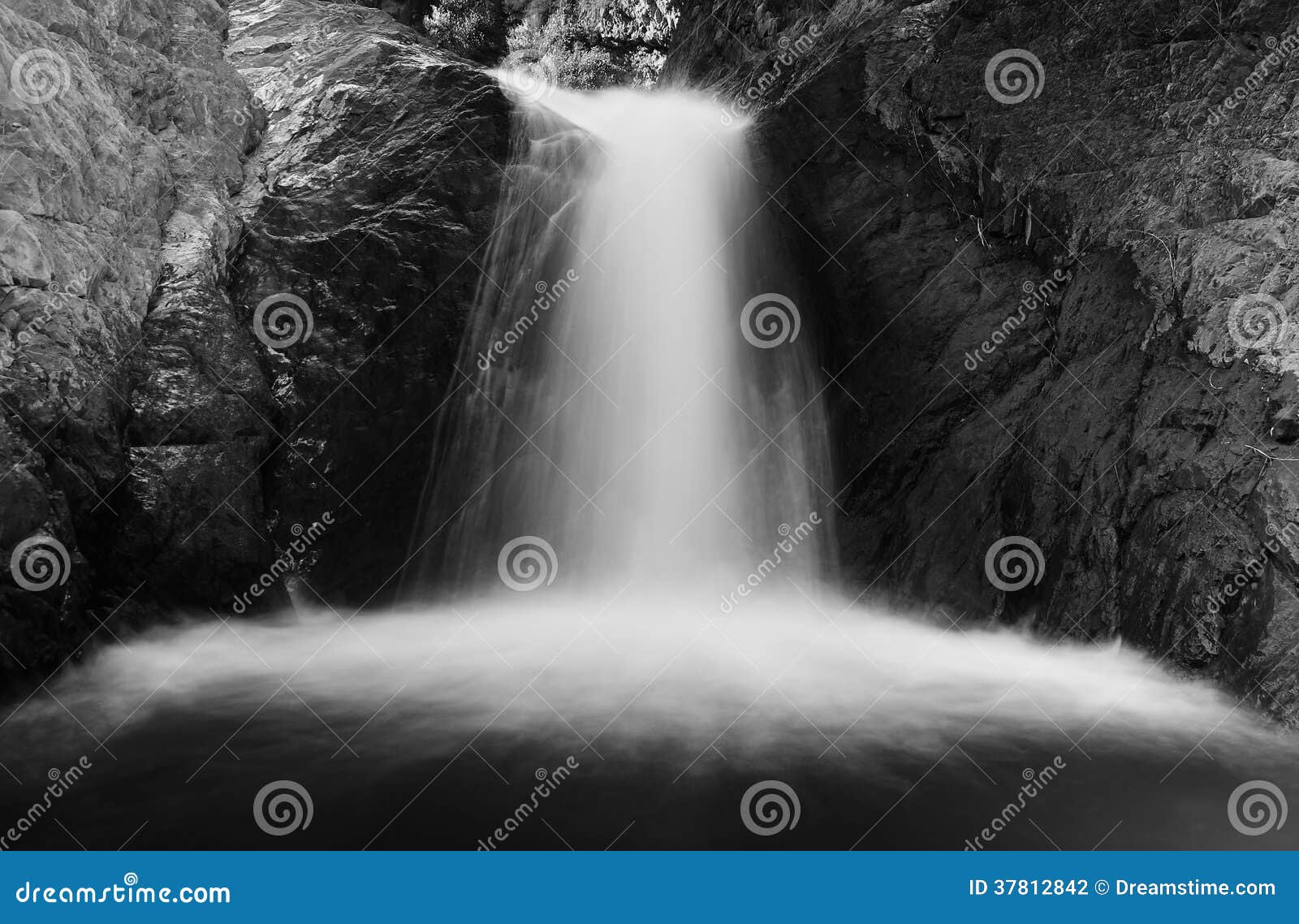 Waterfall! stock photo. Image of nature, fall, black - 37812842