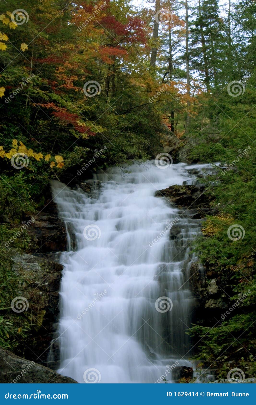 Waterfall 4 stock photo. Image of tennessee, forest, fall - 1629414