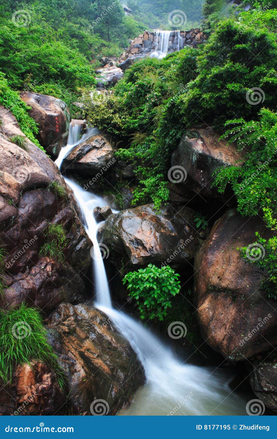 Waterfall stock image. Image of environment, beauty, scenery - 8177195