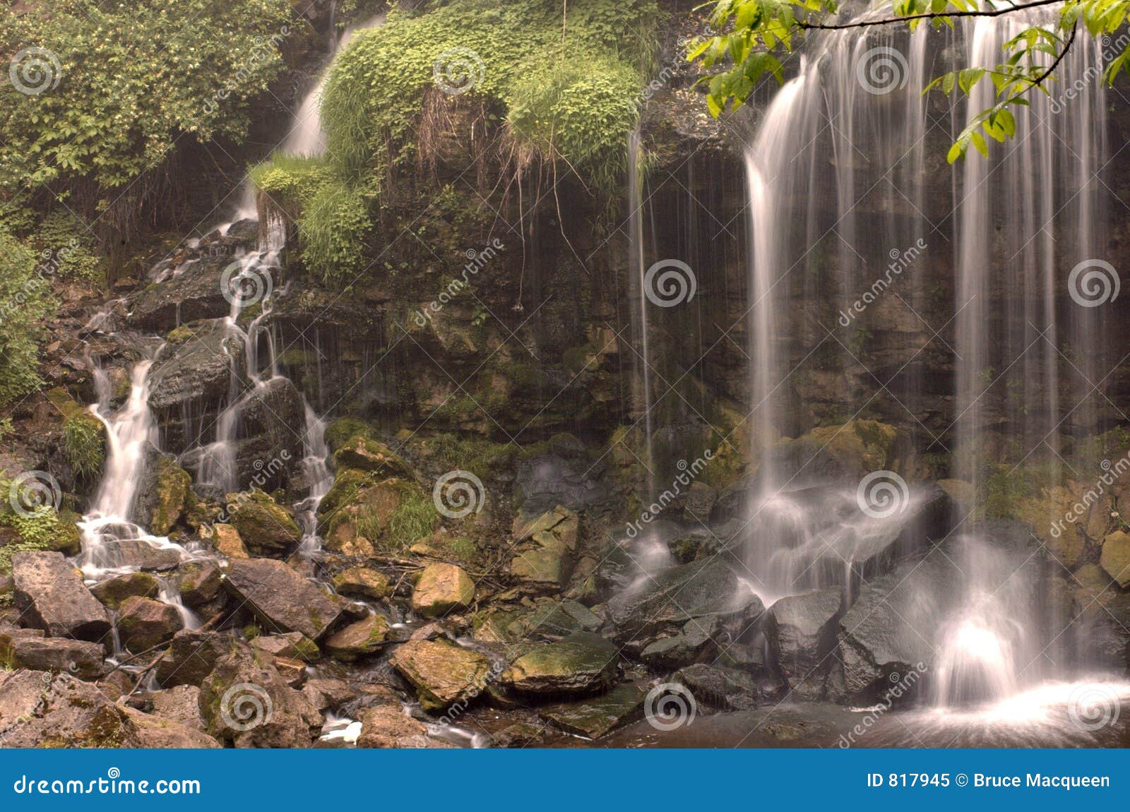 Waterfall stock image. Image of stream, water, river, outdoors - 817945