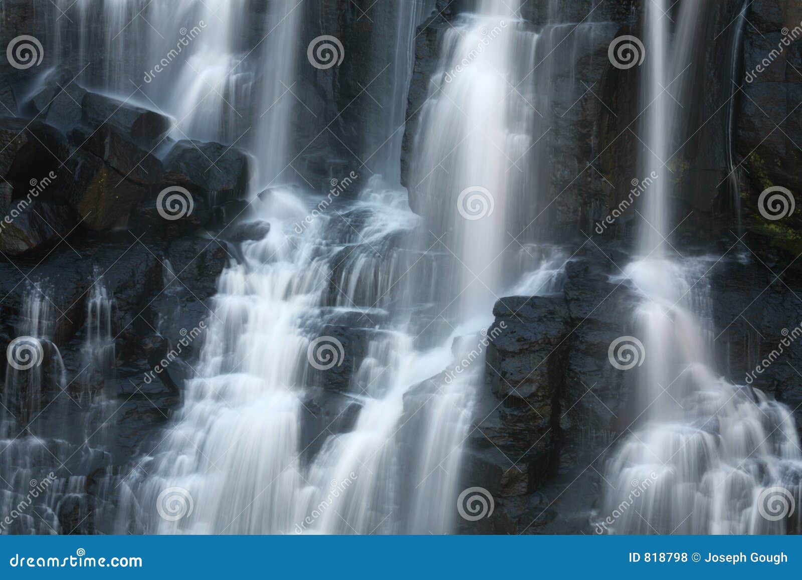 Waterfall stock photo. Image of stream, splash, milk, fountain - 818798