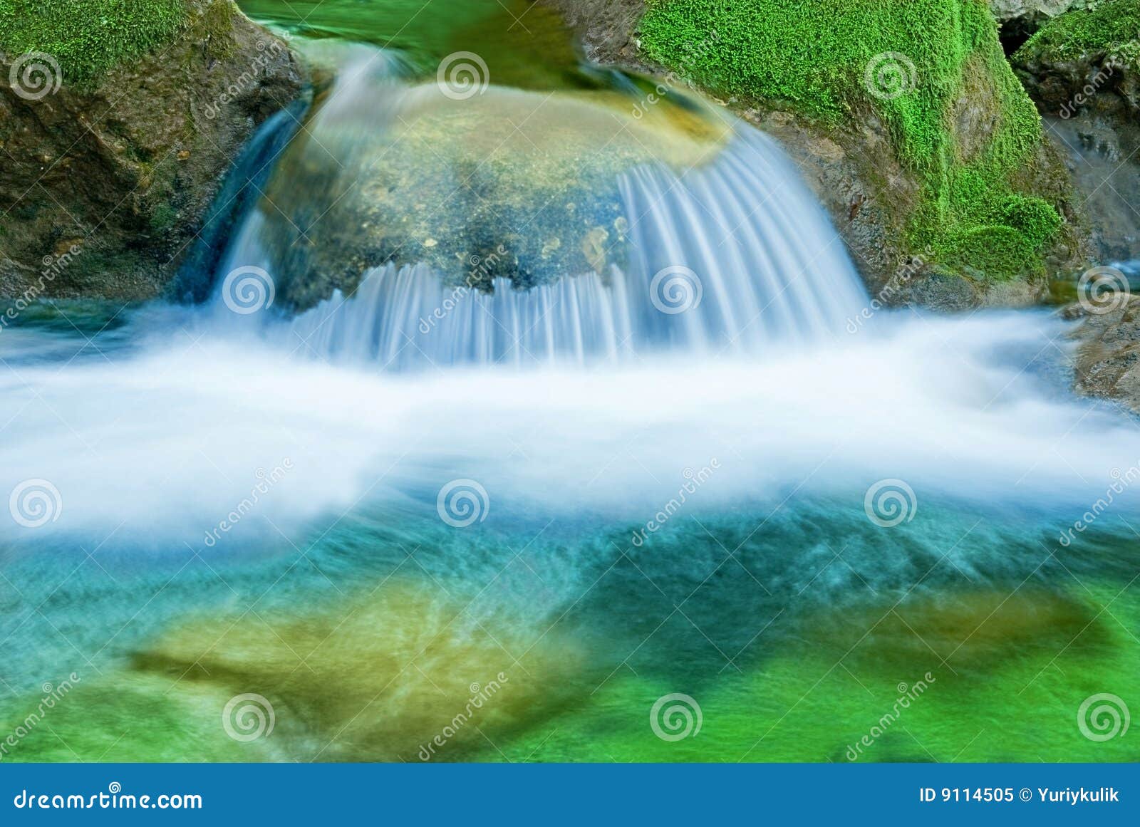 Waterfall stock image. Image of season, rush, ringing - 9114505
