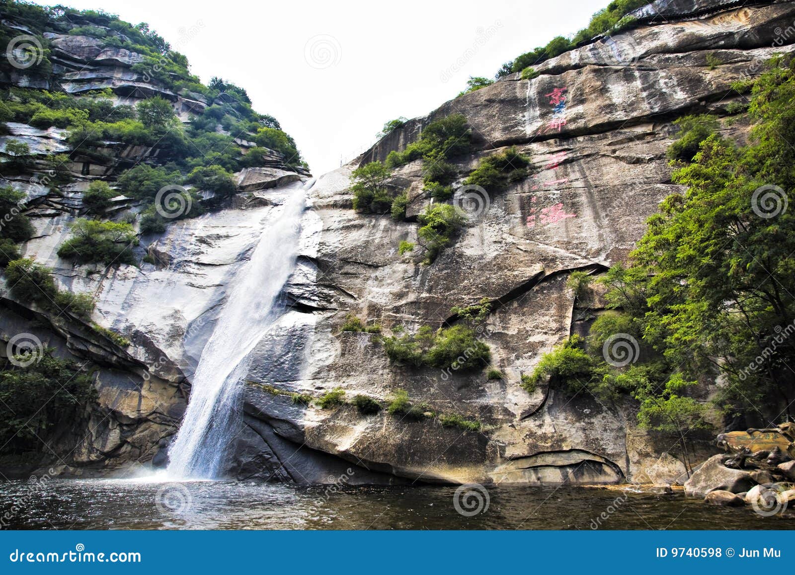 Waterfall stock photo. Image of blue, largest, river, waterfalls - 9740598