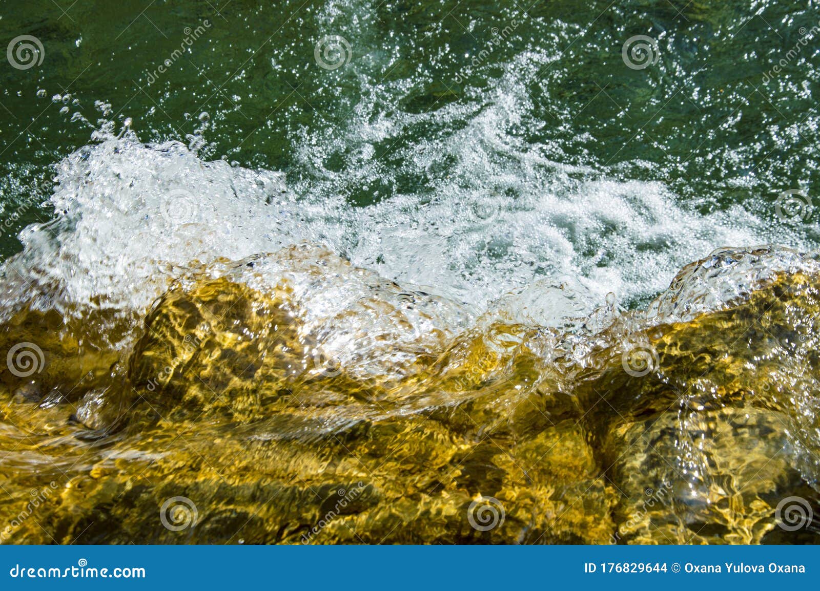 Waterfall from Above Close Up Stock Photo - Image of waterfall, nature ...