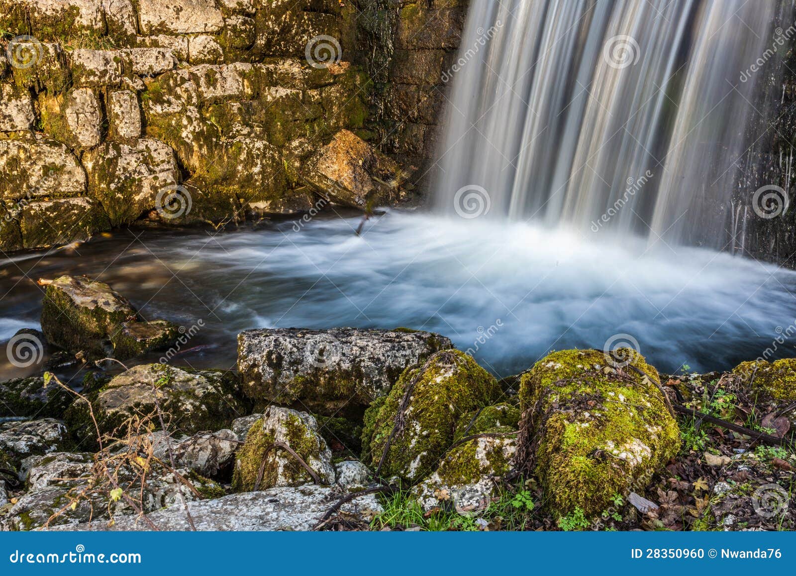 Waterfall Abstract stock photo. Image of scenic, background - 28350960