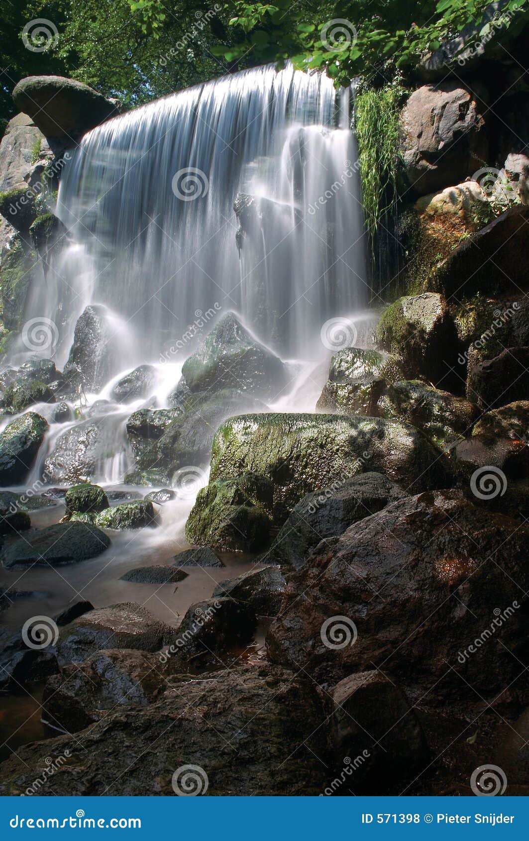 Waterfall in Arnhem stock photo. Image of cascade, rocks - 571398