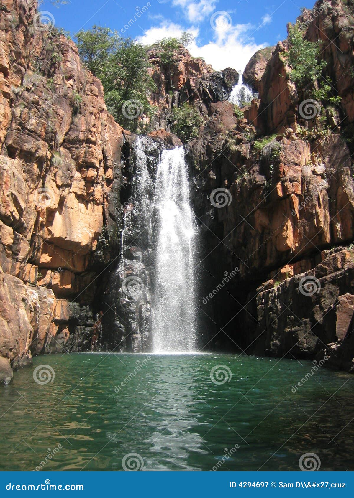 Waterfall, Australia stock image. Image of waterfalls - 4294697