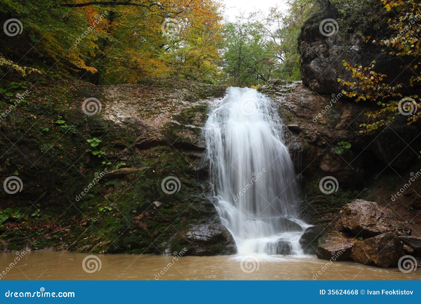 Waterfall stock photo. Image of maple, tropical, cascade - 35624668