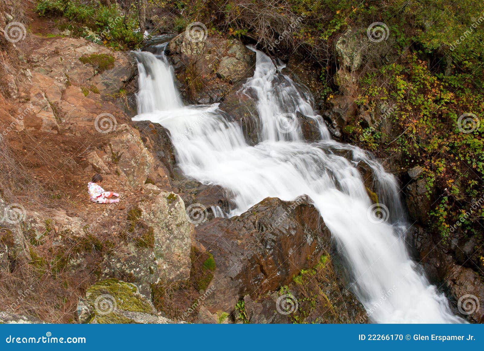 Waterfall Baby stock photo. Image of water, waterfall - 22266170