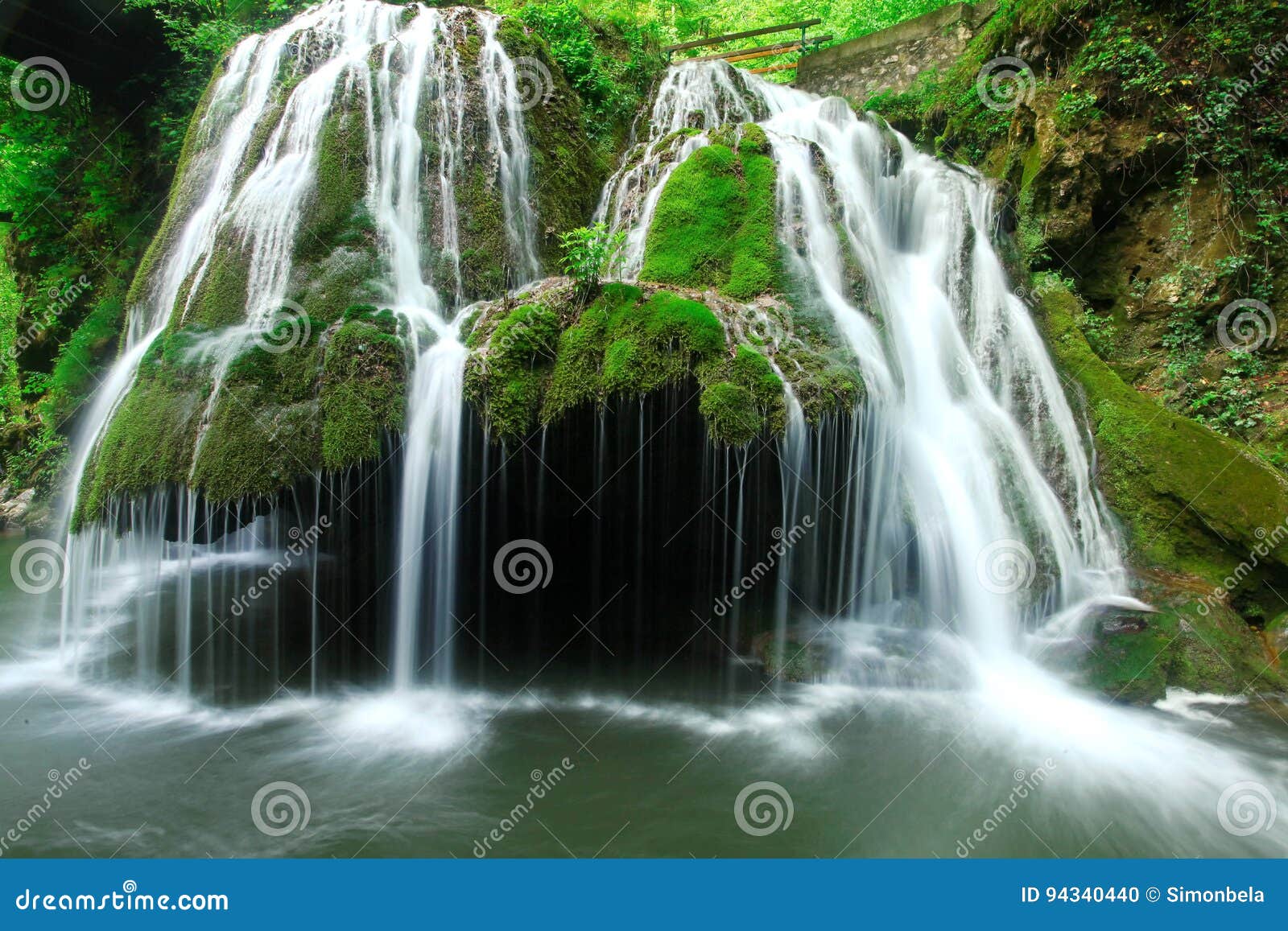 Bigar Waterfall stock photo. Image of water, outdoor - 94340440