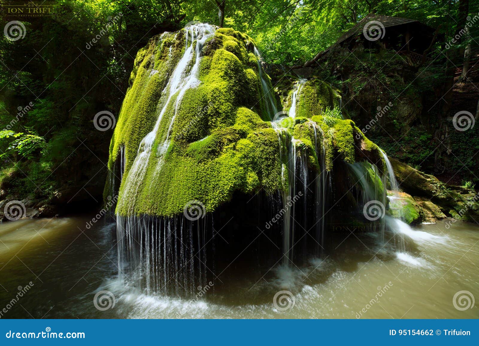 Waterfall Bigar - Romania stock photo. Image of fall - 95154662