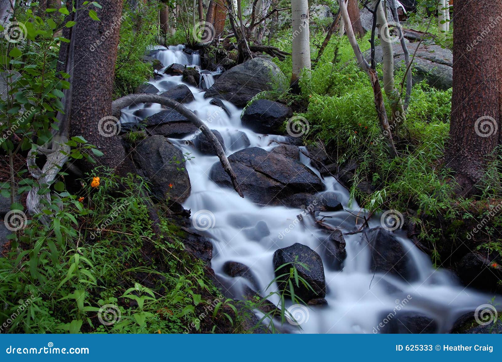 Waterfall Blur 2 stock image. Image of boulders, beautiful - 625333