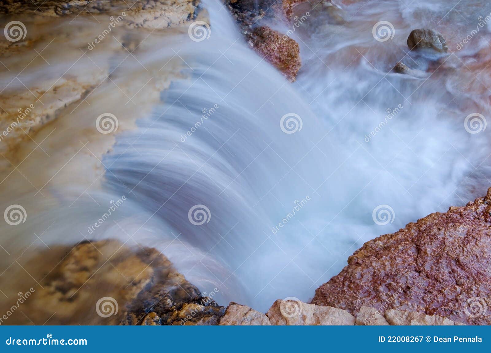 Waterfall, Bryce Canyon stock image. Image of natural - 22008267