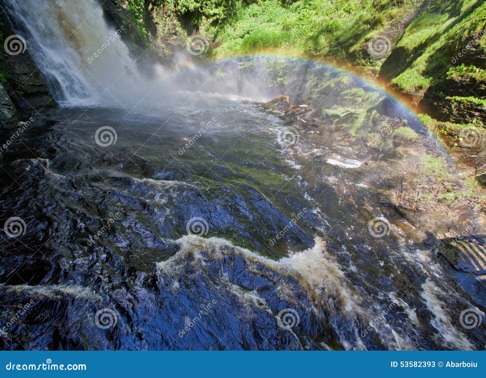 Bushkill Falls Boardwalks And Stairs Royalty-Free Stock Photo ...