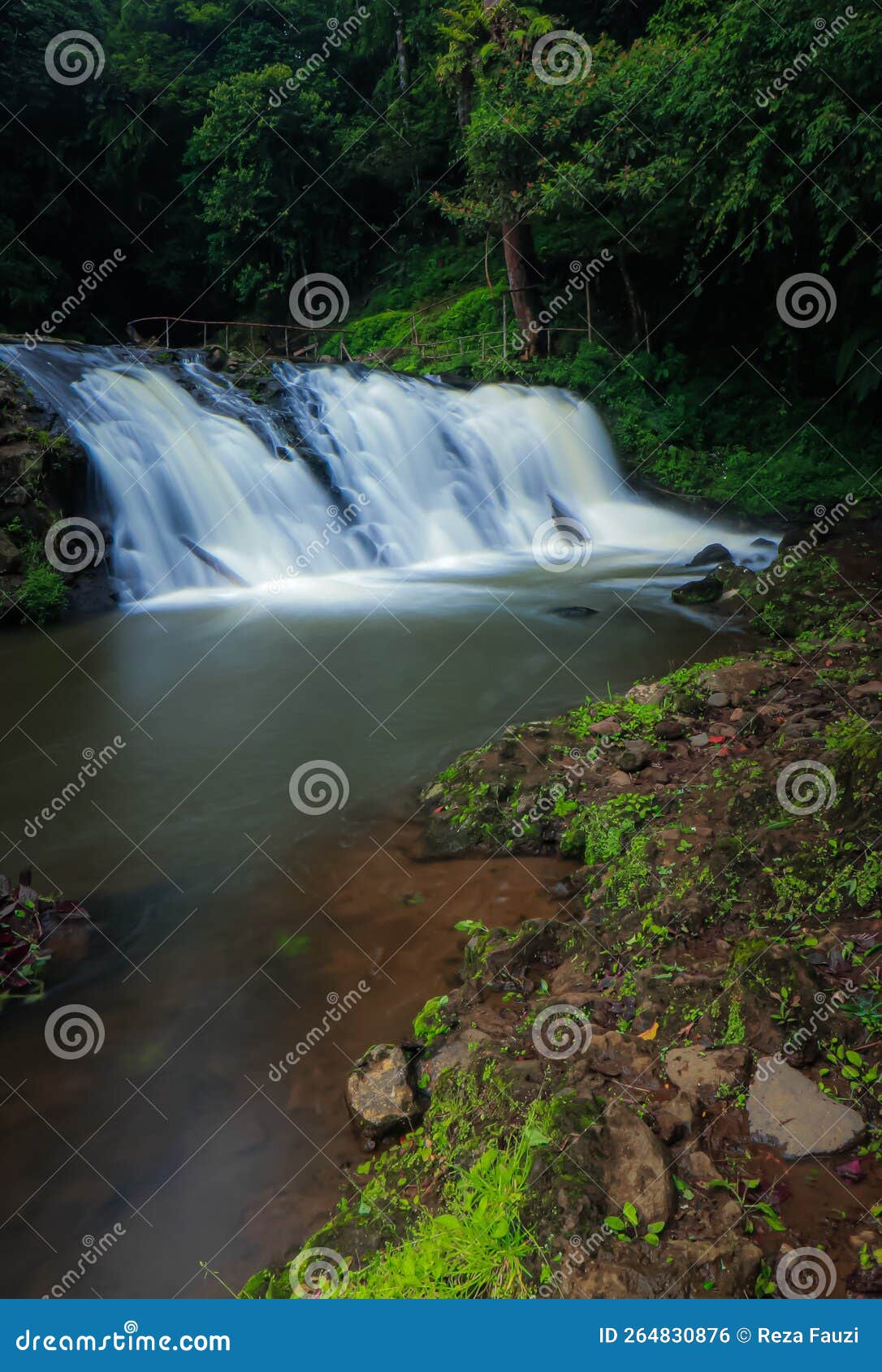 Waterfall Called Niagara Mini Ijen Geopark Royalty-Free Stock Image ...