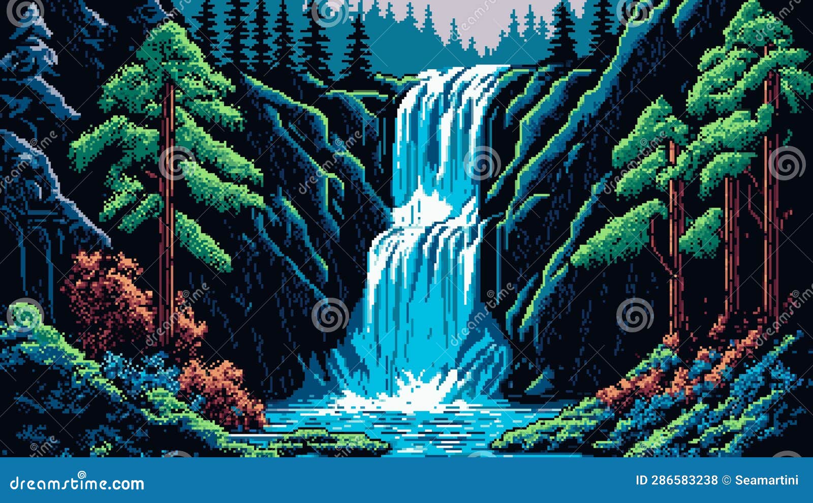 Waterfall Game