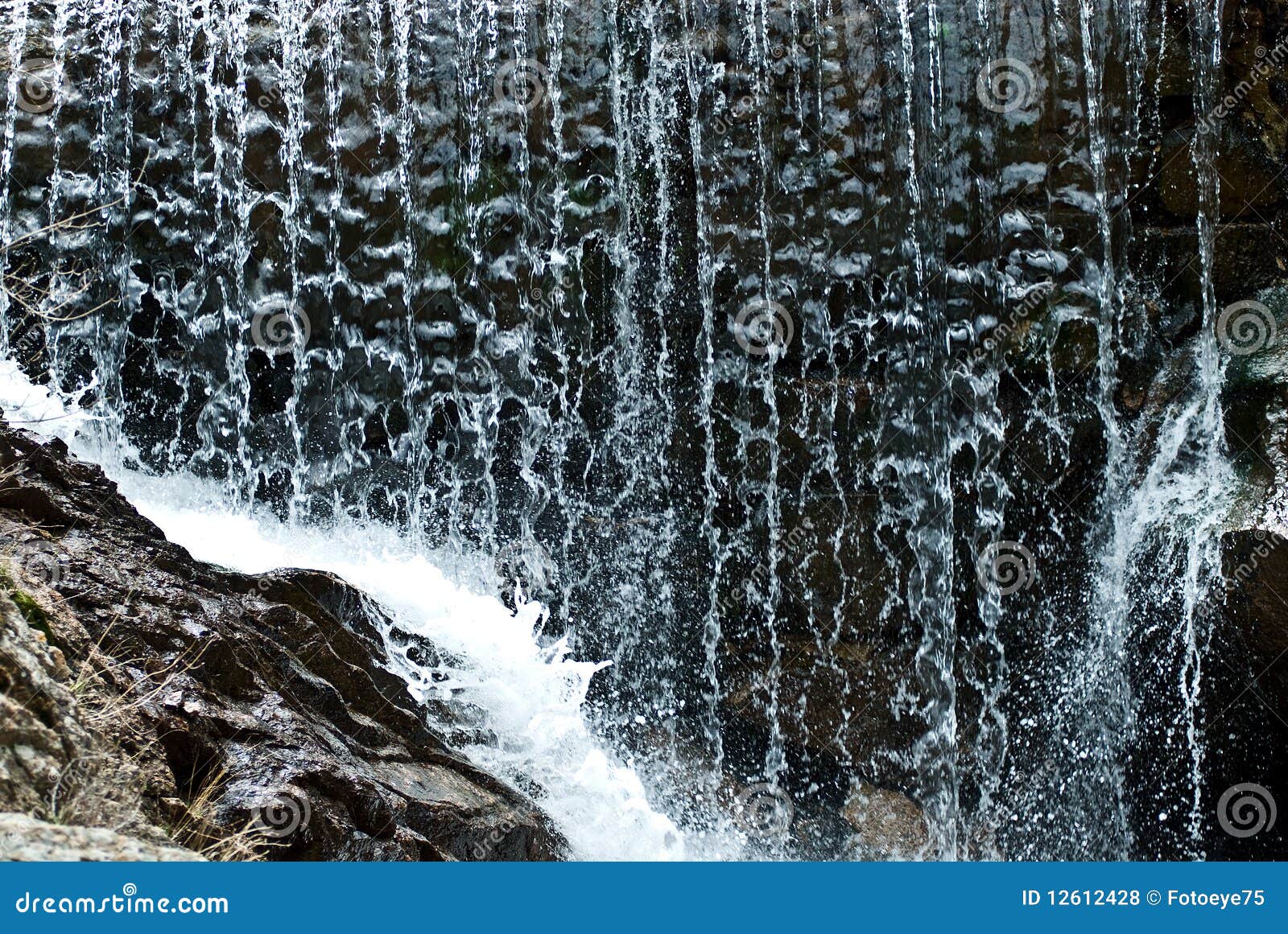Waterfall Close-Up stock photo. Image of high, beautiful - 12612428