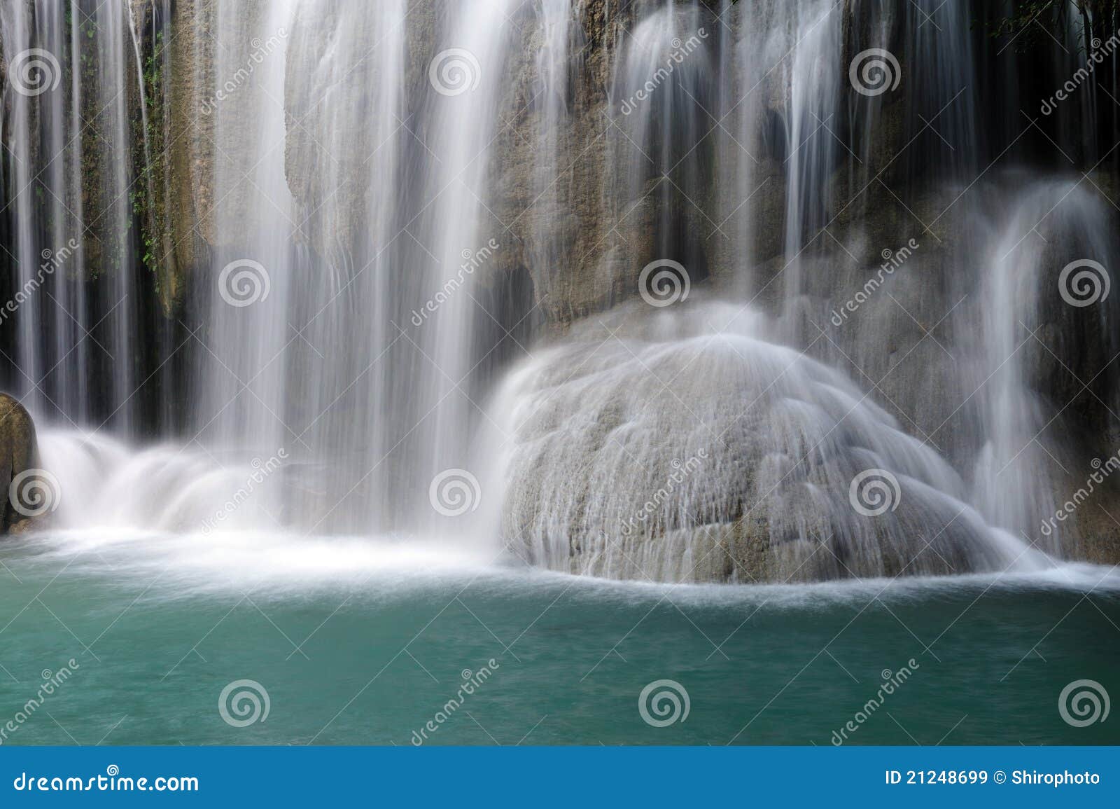 Waterfall close-up stock image. Image of outside, cascading - 21248699
