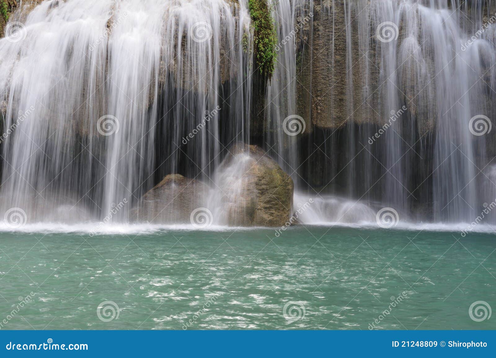Waterfall close-up stock image. Image of geology, flows - 21248809