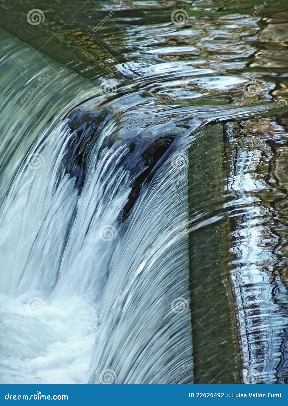 Waterfall close-up stock photo. Image of river, peace - 22626492