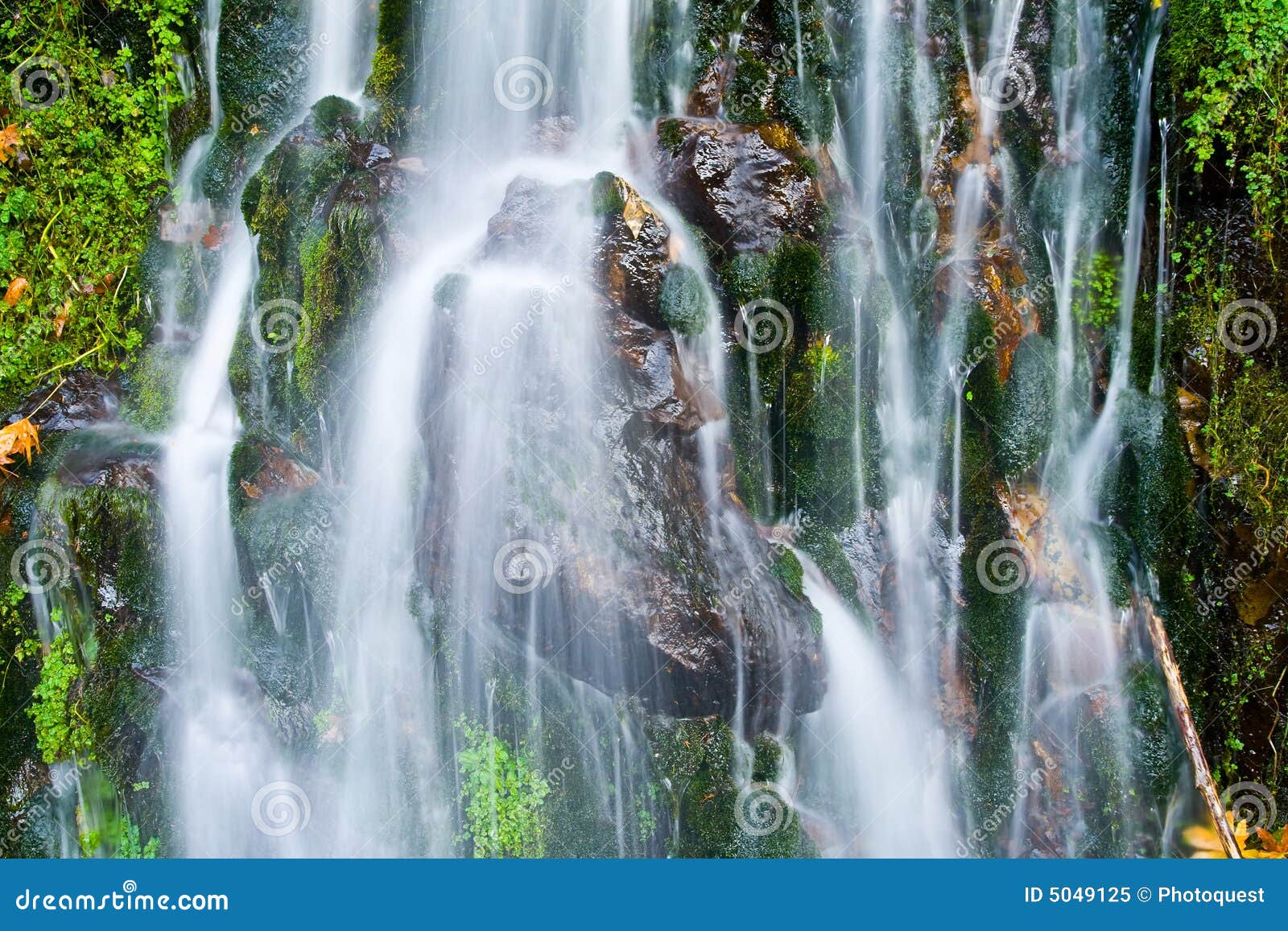 Waterfall (close-up) stock image. Image of natural, landscape - 5049125