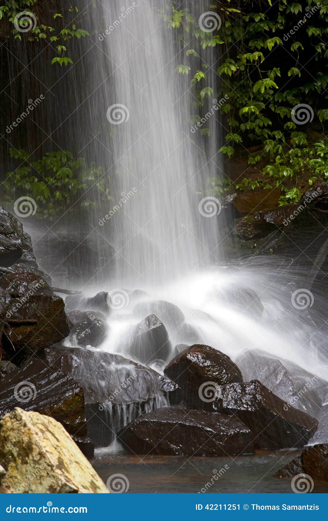 Waterfall stock image. Image of cascade, nature, river - 42211251