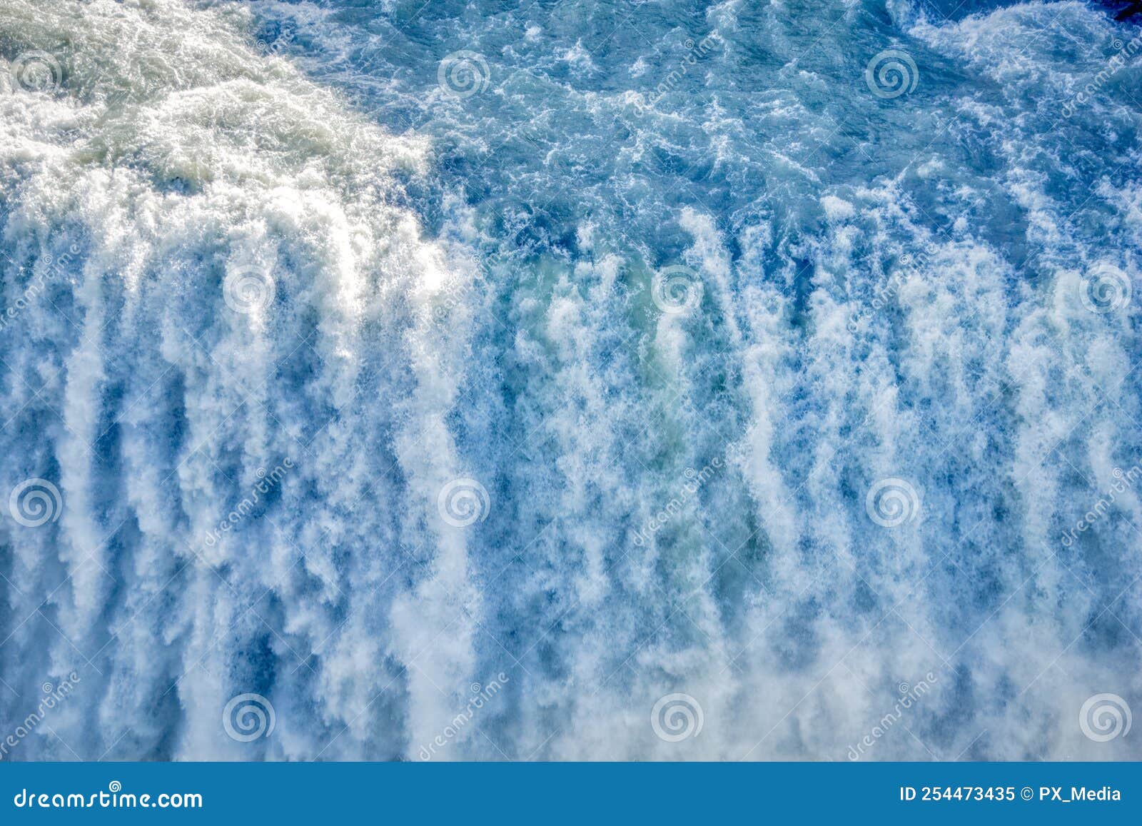 Waterfall - Close-up on Walling Water Stock Image - Image of instense ...