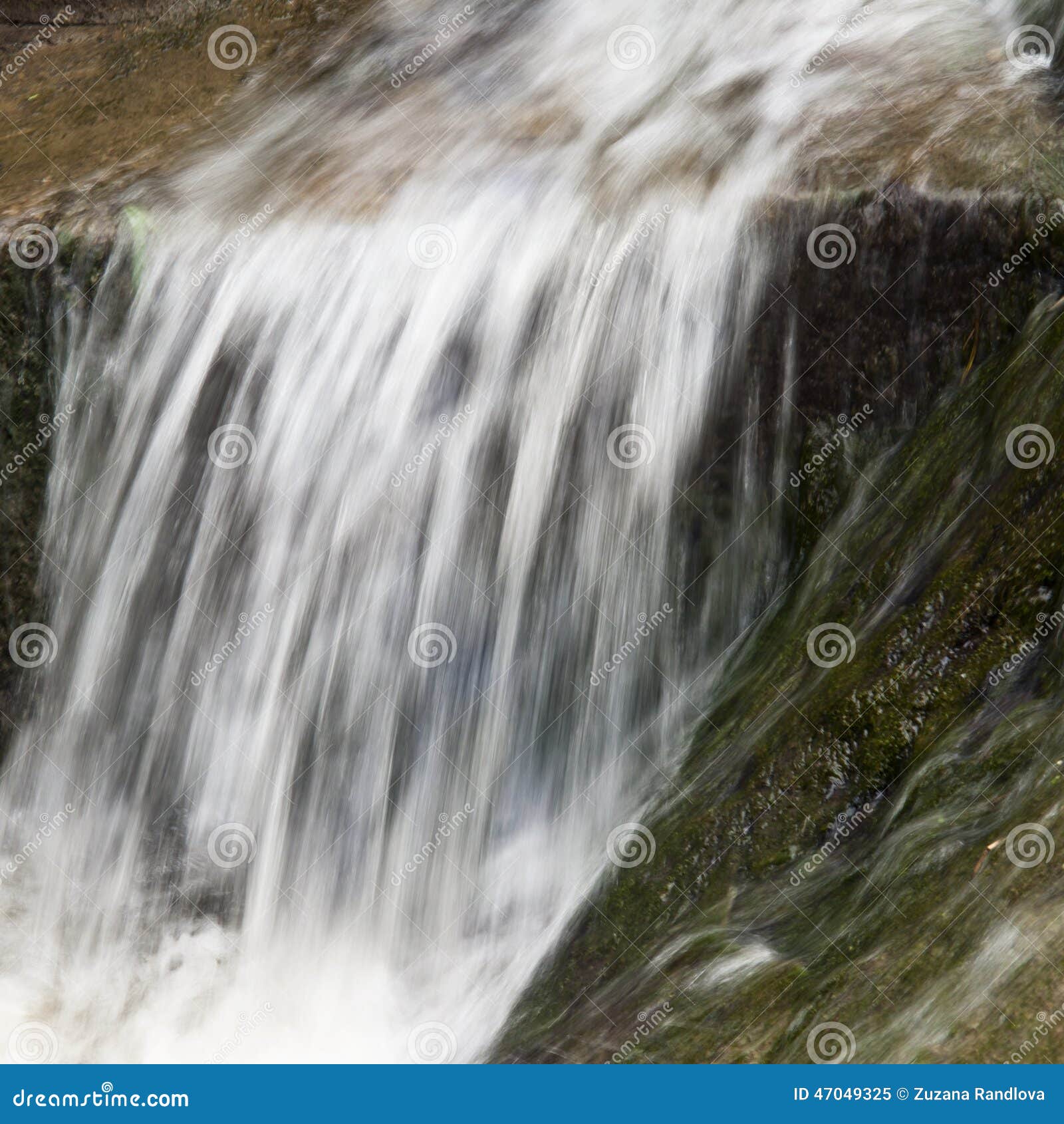 Waterfall stock image. Image of green, weir, waterfall - 47049325