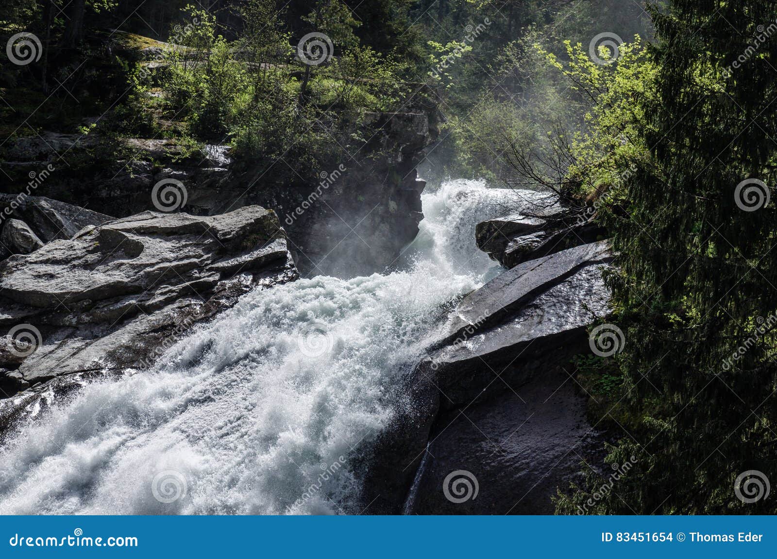 Waterfall curve stock photo. Image of nature, flow, wave - 83451654