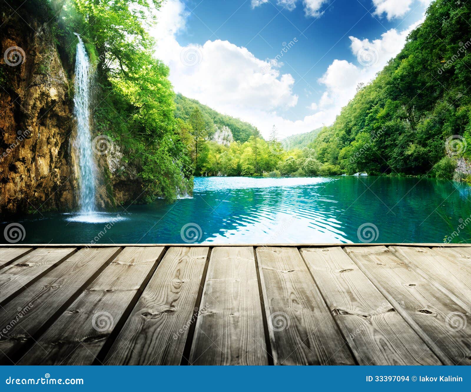 605 Waterfall Deep Forest Croatia Stock Photos - Free & Royalty-Free ...