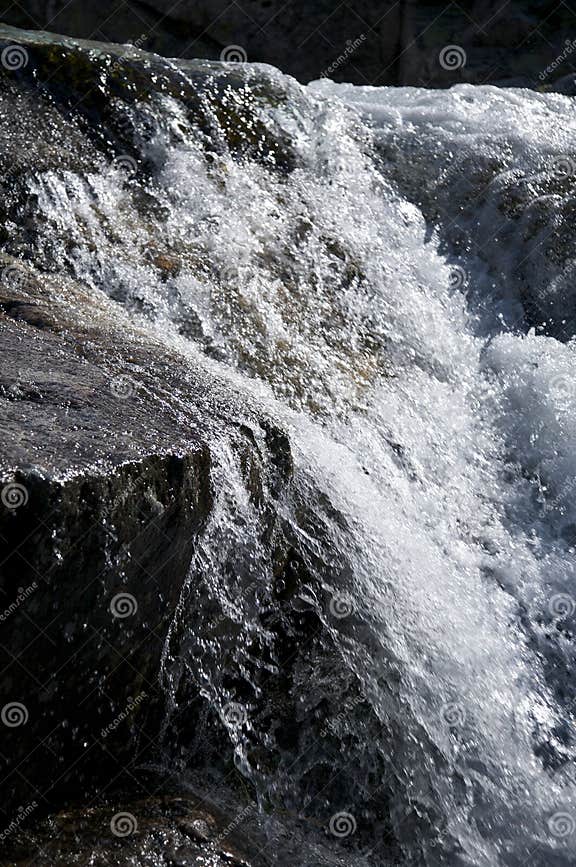 Waterfall detail stopped stock photo. Image of movement - 10626946