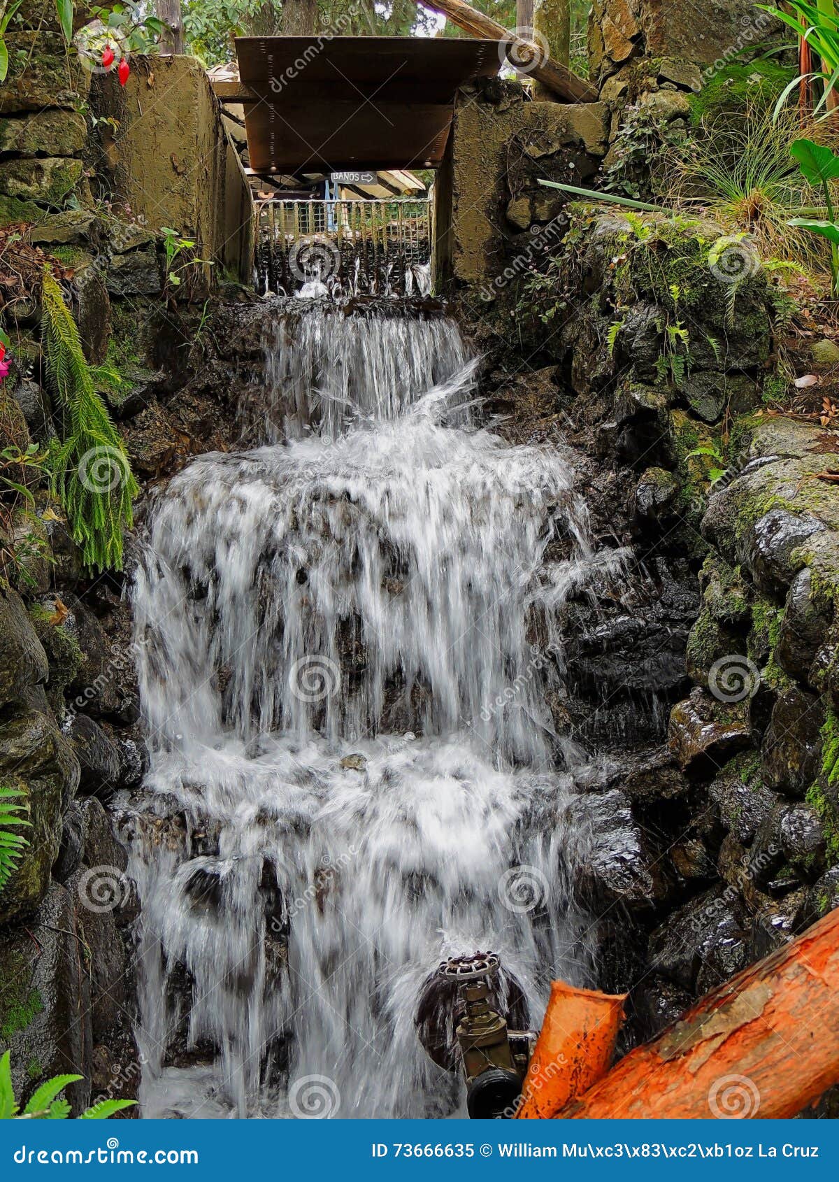 Waterfall stock image. Image of detail, venezuela, water - 73666635