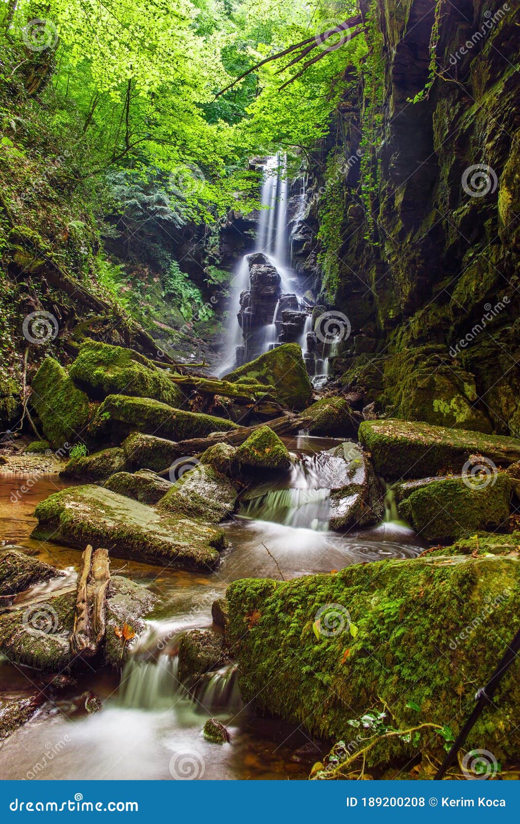 Waterfall. Bursa, Turkey stock photo. Image of season - 189200208
