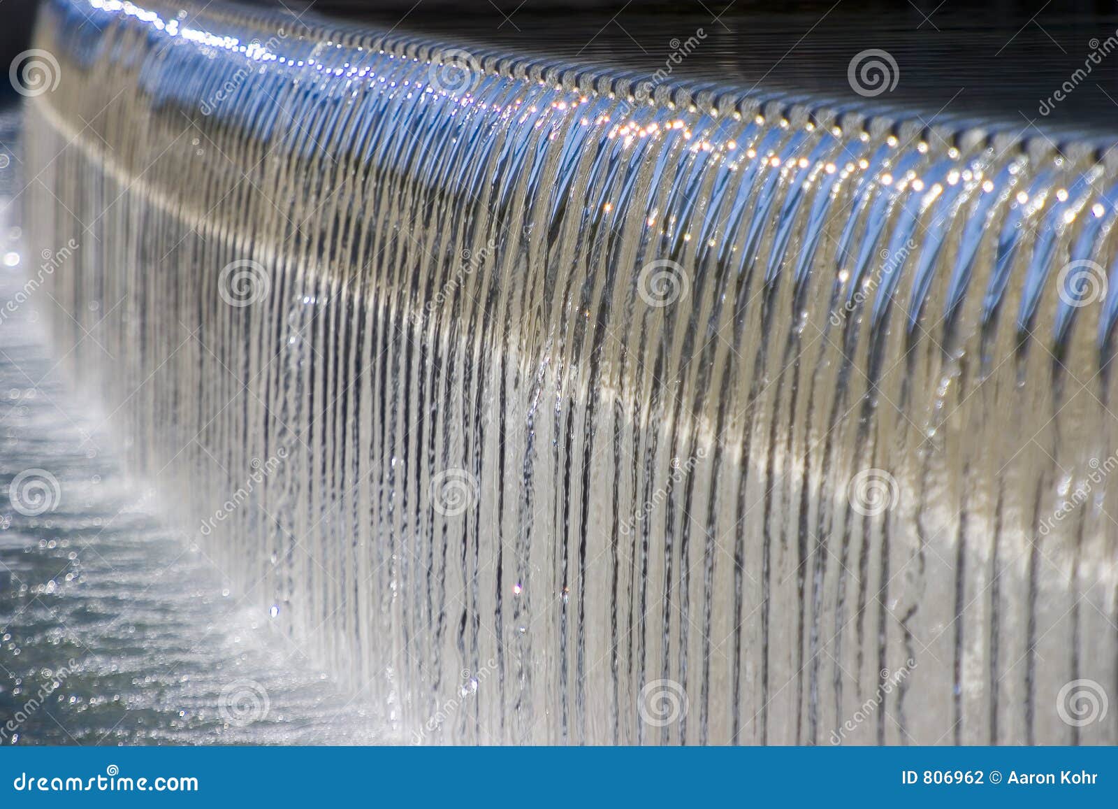 Waterfall Fountain 2 stock photo. Image of water, fountain - 806962