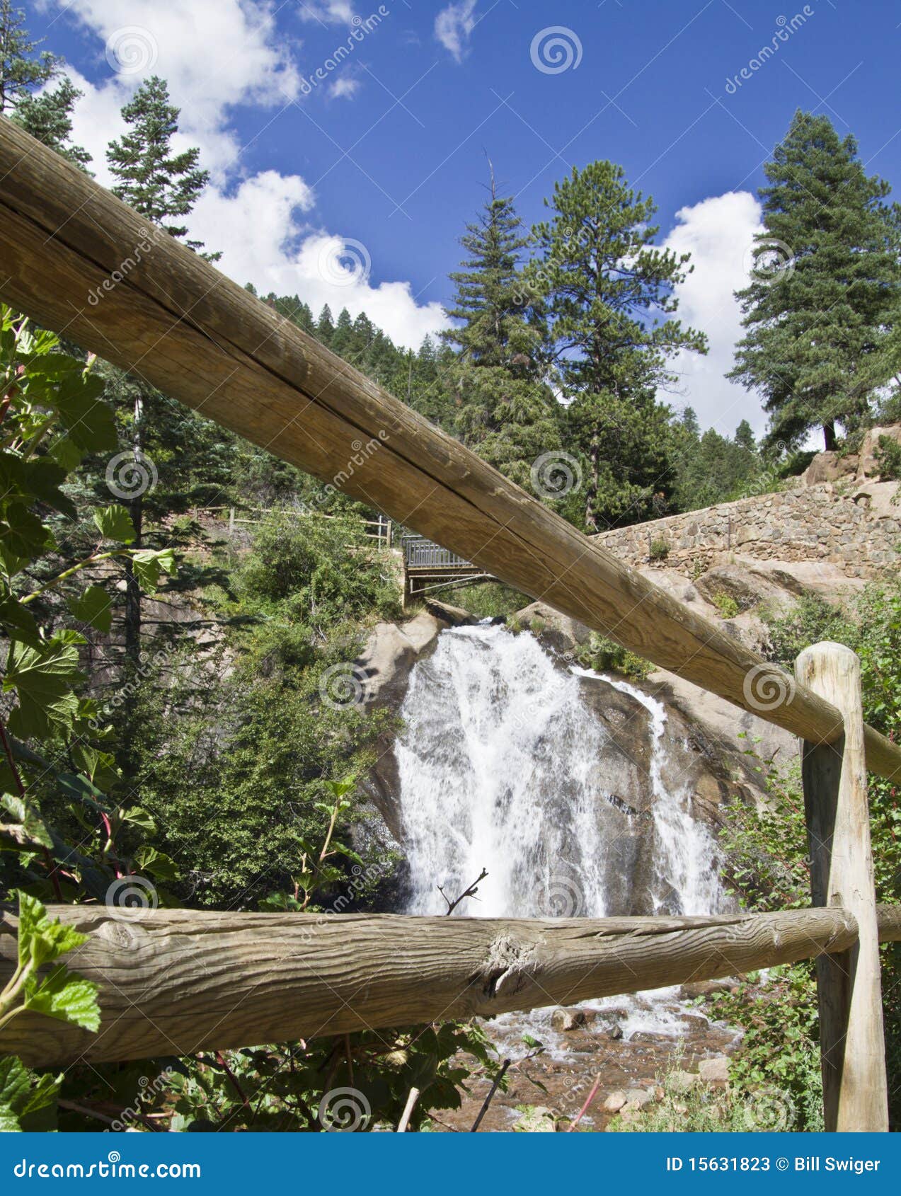 Waterfall Framing stock image. Image of attraction, tourist - 15631823