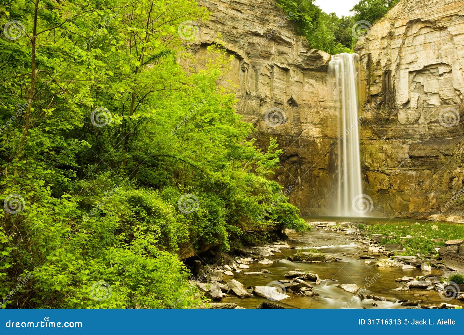 Waterfall and Gorge stock image. Image of outside, nature - 31716313