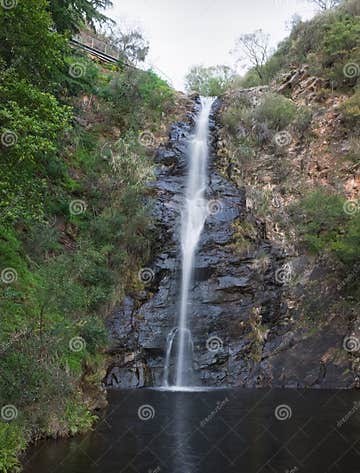 Waterfall Gully stock photo. Image of landmark, fall - 26438590