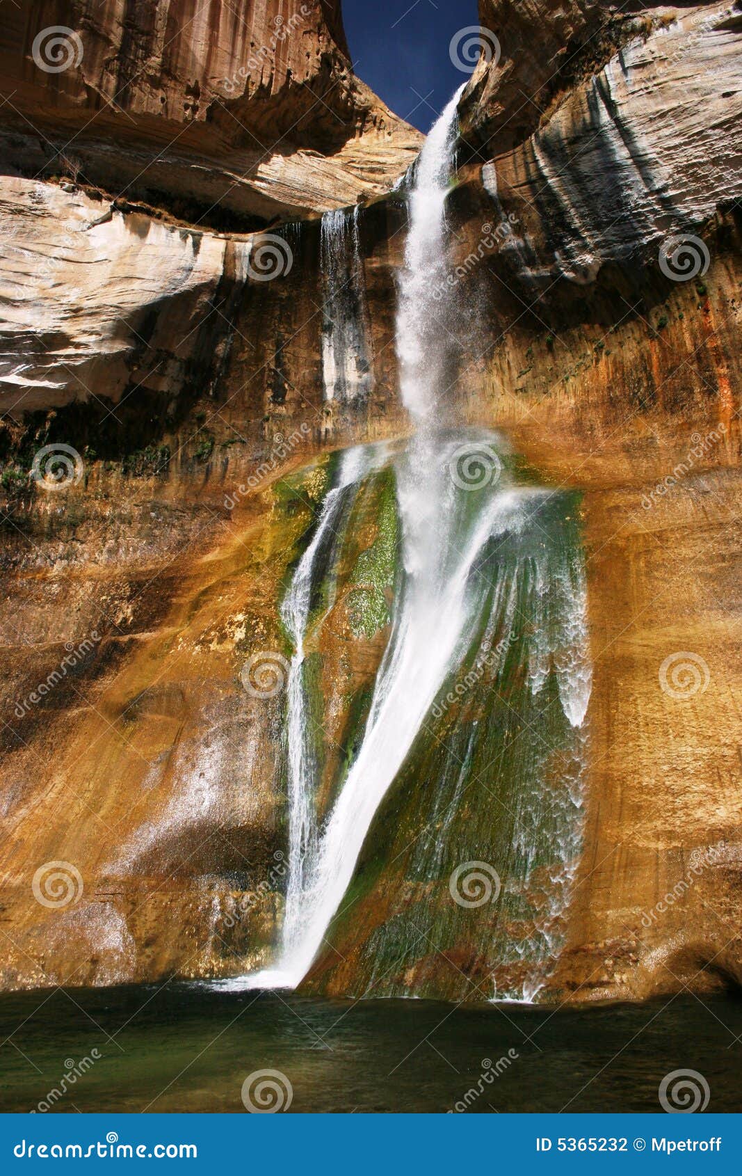 Waterfall Heaven stock photo. Image of mountains, travel - 5365232