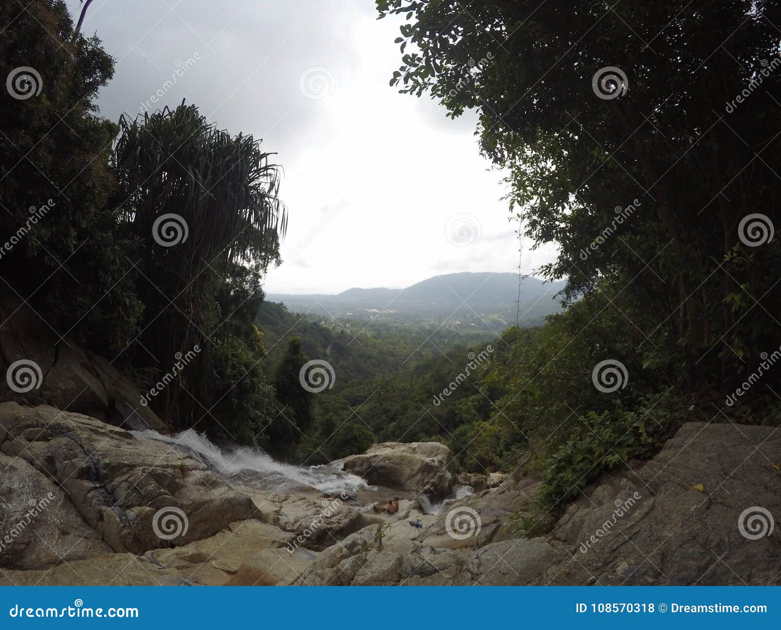 Waterfall Koh Samui, Thailand Stock Photo - Image of samui, waterfall ...
