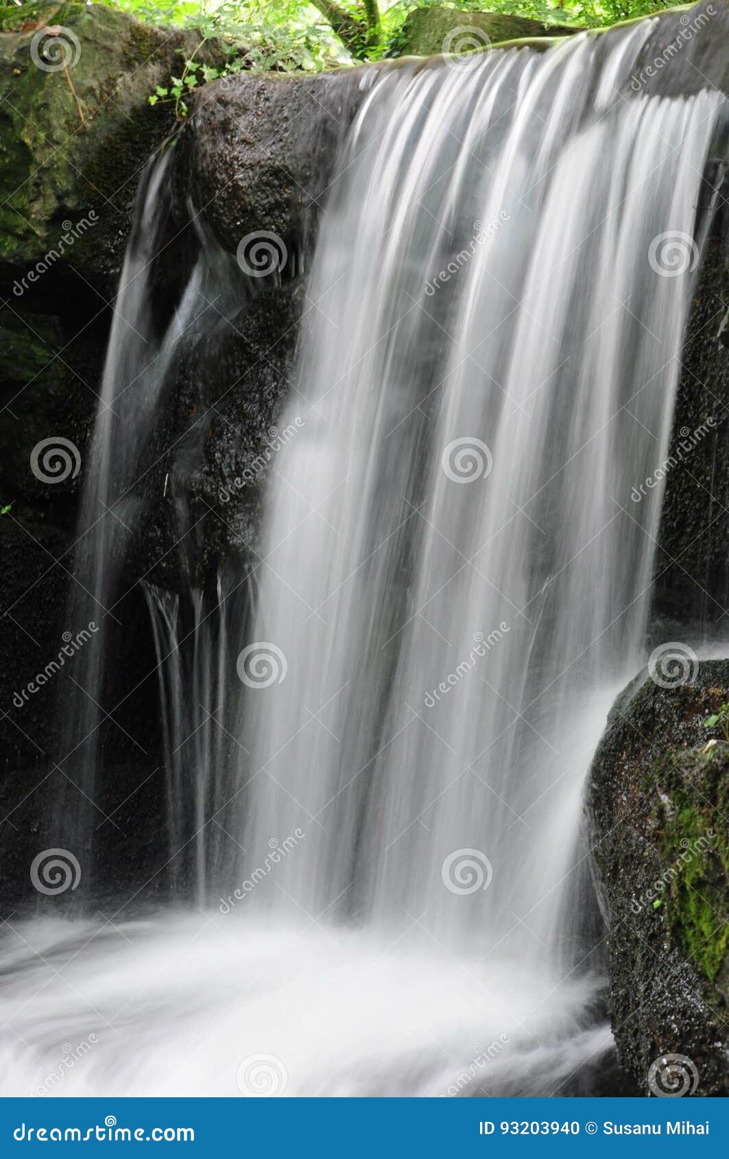 Waterfall stock photo. Image of landscape, flow, waterfall - 93203940