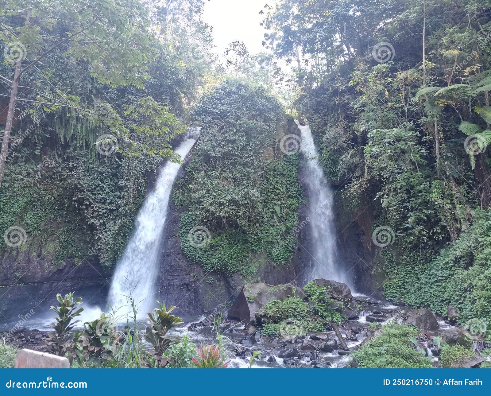 This Waterfall is Located in East Java with a Height of Approximately ...