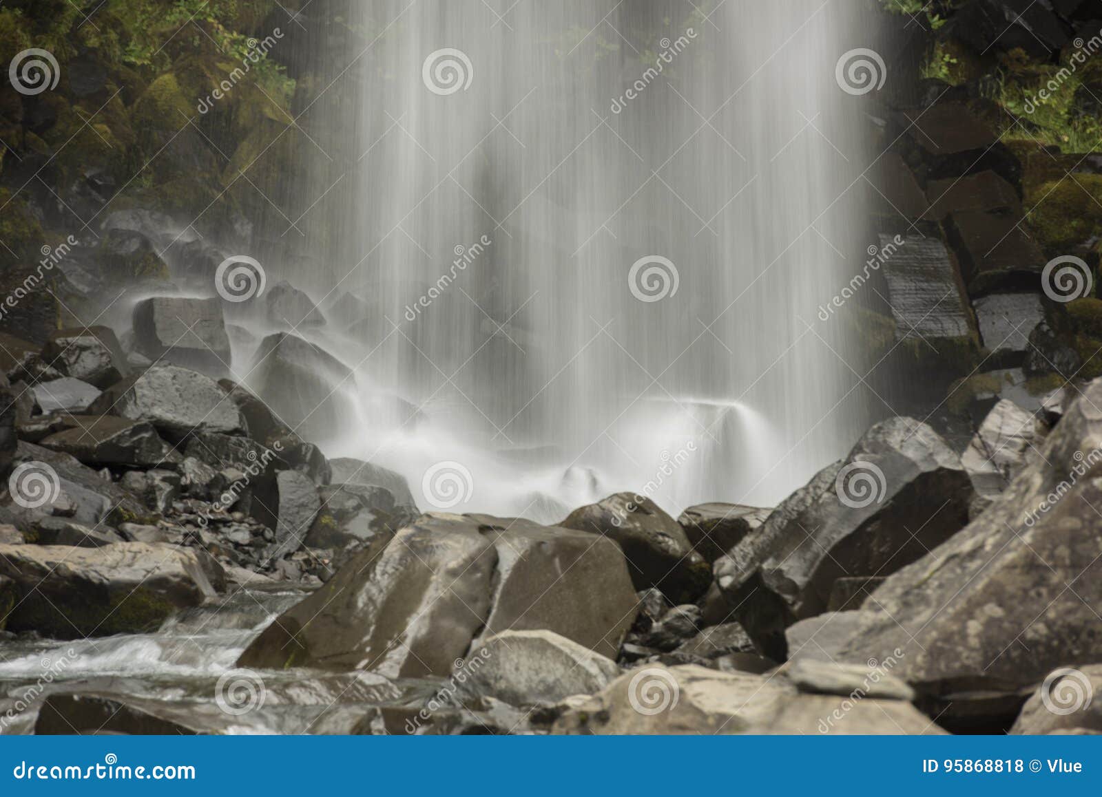 Waterfall Long Exposure stock photo. Image of rock, cold - 95868818