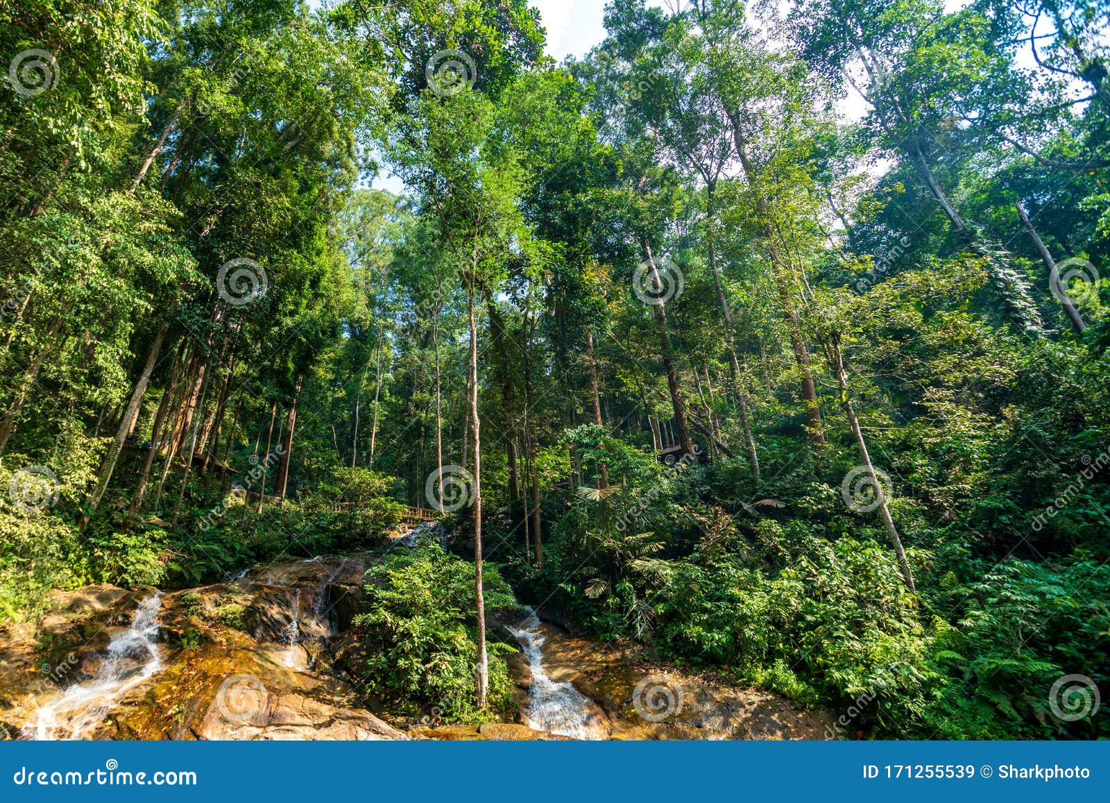 The Kanching Waterfall of Malaysia Stock Image - Image of kanching ...
