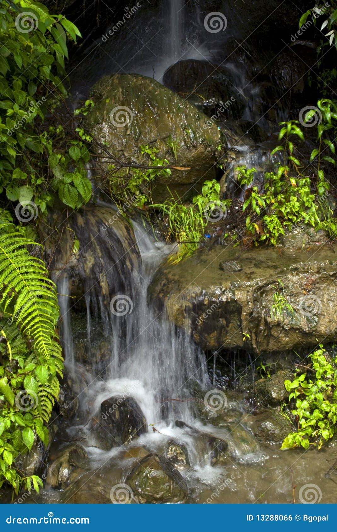 Waterfall at Manali stock photo. Image of white, rock - 13288066